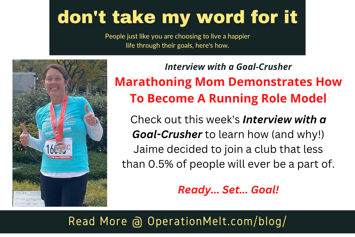 Marathoning Mom Demonstrates How To Become A Running Role Model ...